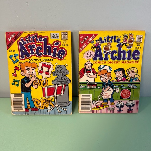 Little Archie | Other | Little Archie Comic Digest No9 No31 Vintage ...